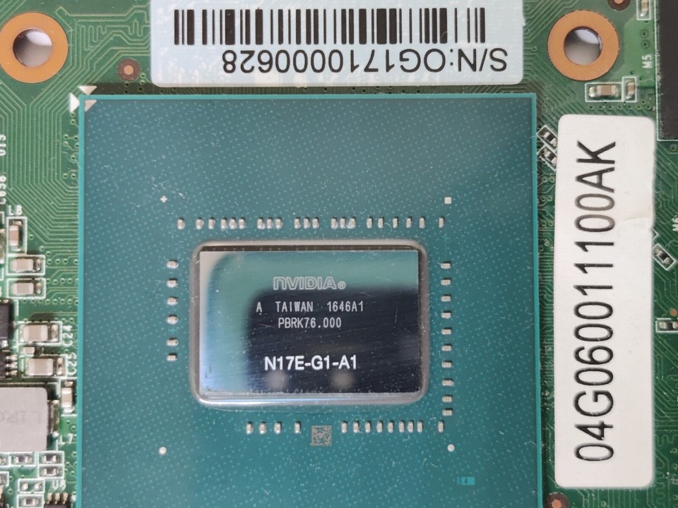 GTX 1060 MXM Graphics Card GPU Graphics Adapter N17E-G1-A1 | eBay