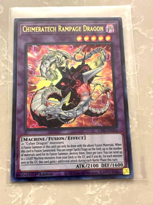 Yugioh GFP2-EN124 Chimeratech Rampage Dragon 🔥 Ultra Rare NM 1st Ed | eBay