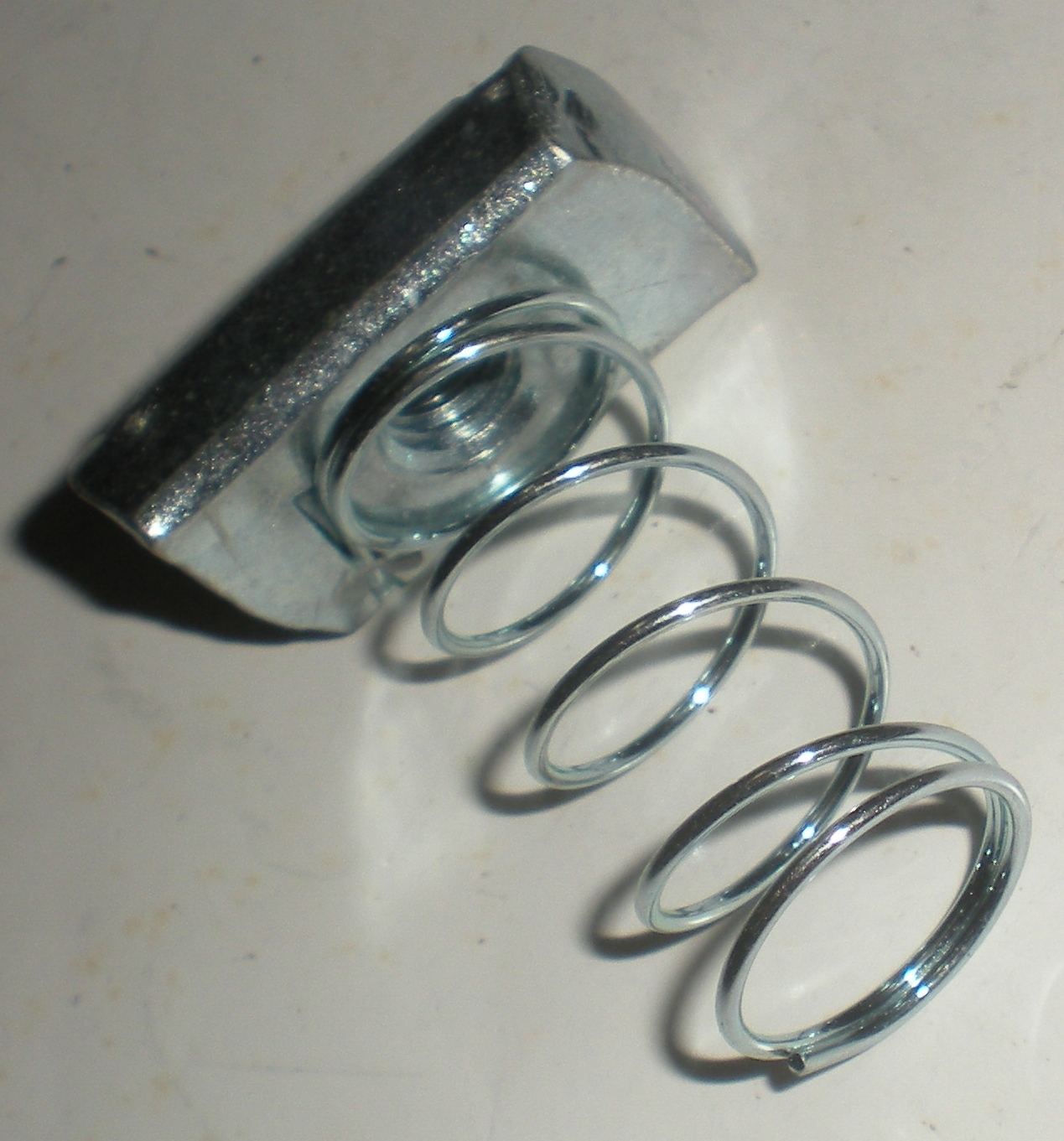 COOPER B-LINE N228 3/8 ZN SPRING NUT CHANNEL HARDWARE FOR MOUNTING ...