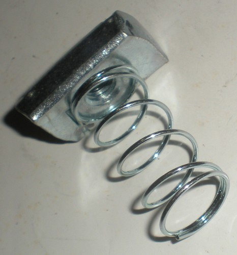 COOPER B-LINE N228 3/8 ZN SPRING NUT CHANNEL HARDWARE FOR MOUNTING ...