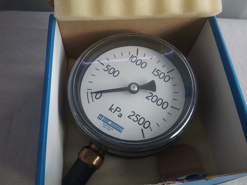 Genuine Dobbie Instruments Refrigeration Pressure Gauge 0-2500Kpa NEW ...