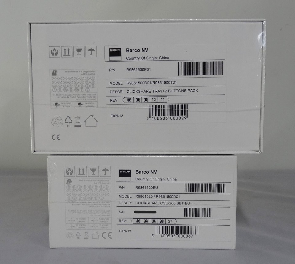 [New] Barco ClickShare CSE-200 R9861520 Button pack Wireless ...