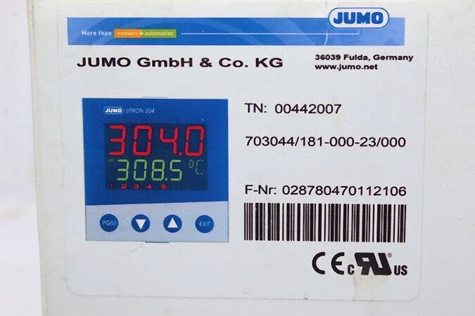 Jumo Ctron A New Series Of Compact Controllers