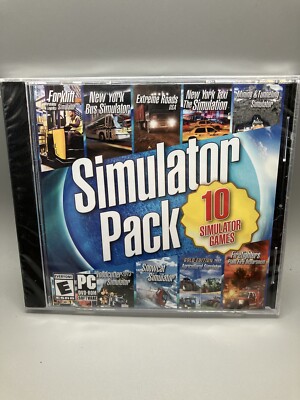 *NEW* SIMULATOR PACK 10 Simulator Computer Games PC DVD-ROM *FACTORY ...