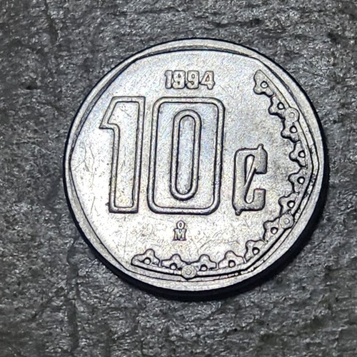 MEXICO 🇲🇽 TEN (10) CENTAVOS COIN 1994 (LARGE TYPE) | eBay