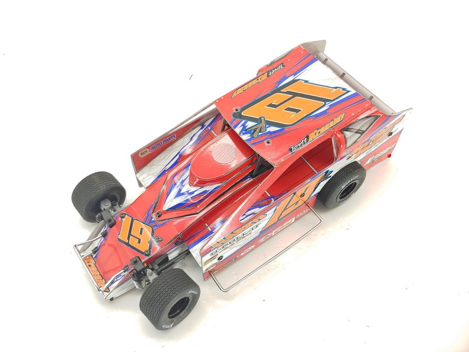 1RC Racing Modified 1/18 Brushless ARTR 2WD Oval Racer w/ Custom Wrap ...