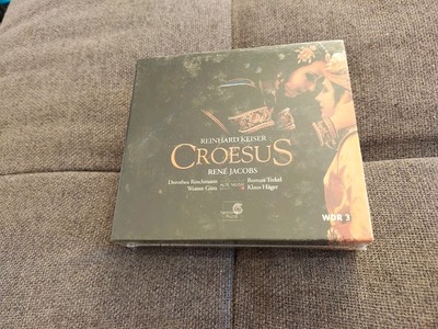 Croesus Reinhard Keiser Rene Jacobs 3 CD New | eBay Australia