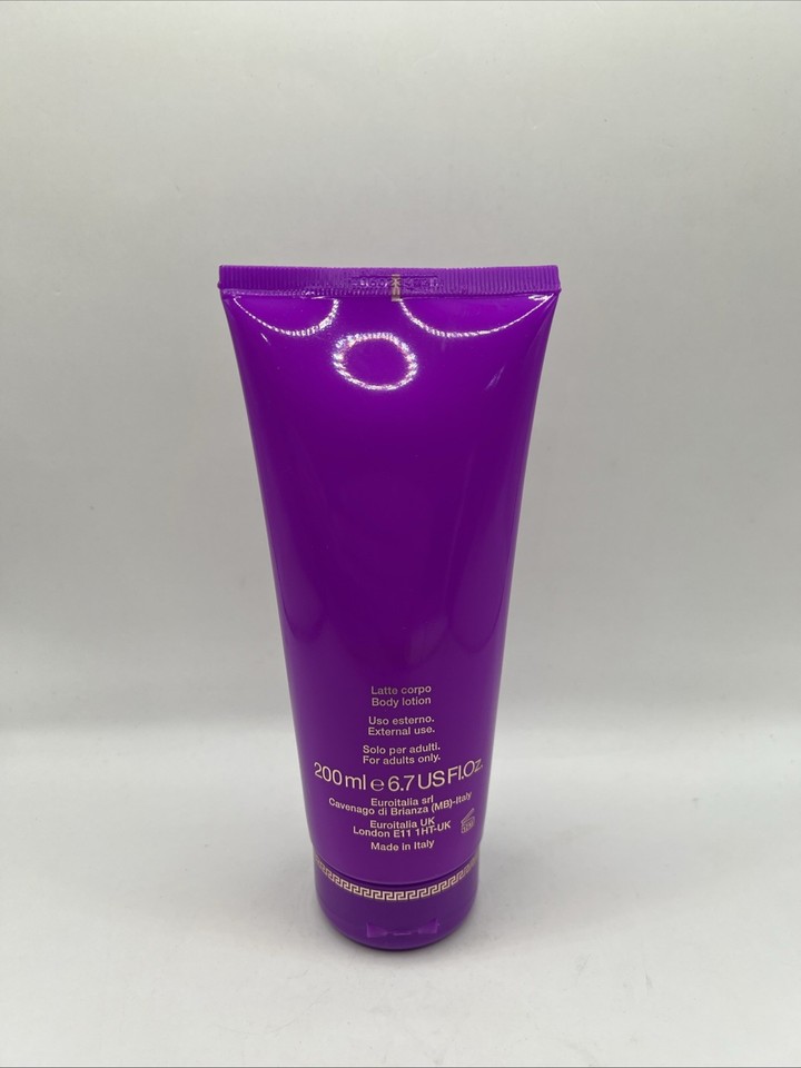 Versace Dylan Purple Perfumed Body Lotion 3.4 oz New Made In Italy | eBay