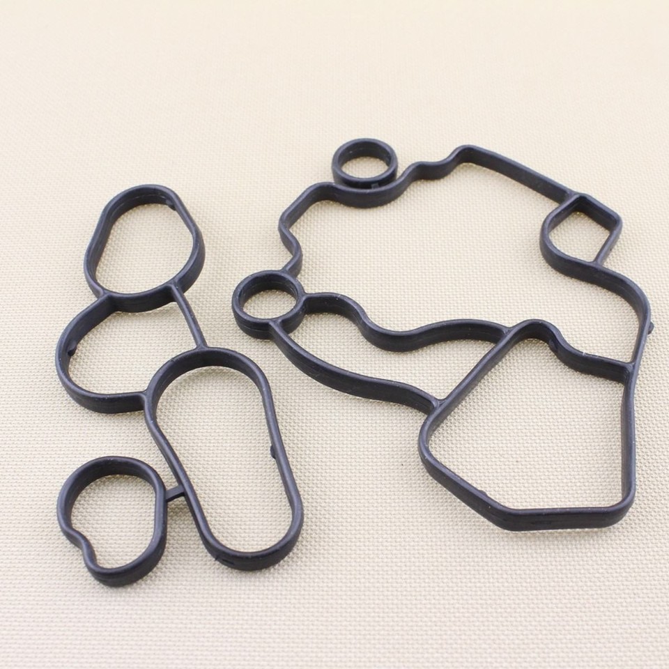 2sets For Audi VW Oil Filter Housing Gasket and Cooler 2.0 L 06D 06F ...