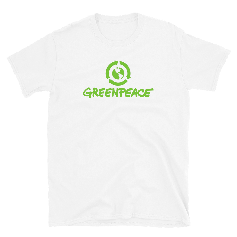 GREENPEACE, USA Environmental Volunteer, PRINTED T-SHIRT | eBay