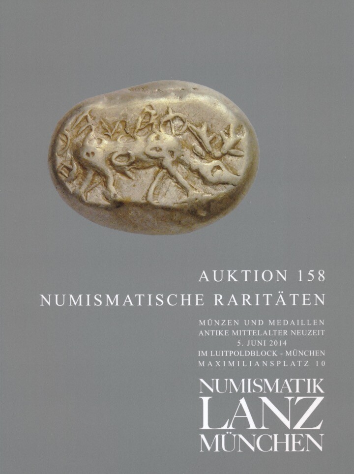 Hn Numismatik Lanz Munchen BAR 158 2014 Numismatische Raritaten c354 | eBay