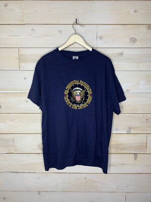 NWT Bush Cheney 2005 Inauguration Tee T-shirt Sewn Embroidered Sz L ...