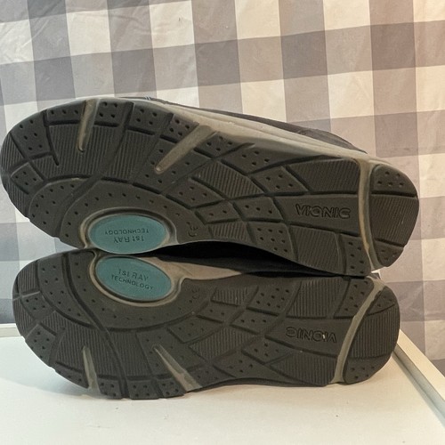 Vionic US 11W Aqua Gray Cypress Trail Hiking Boots Womens EU 43W Lace ...