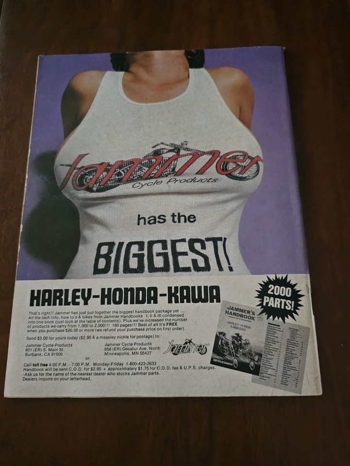 VTG Easyriders Magazines- March 1977 | eBay