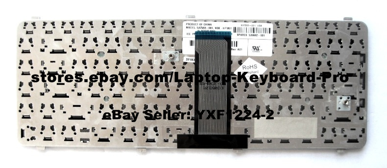 Keyboard for HP Compaq 610 615 510 511 515 516 CQ510 CQ515 CQ610 - US ...