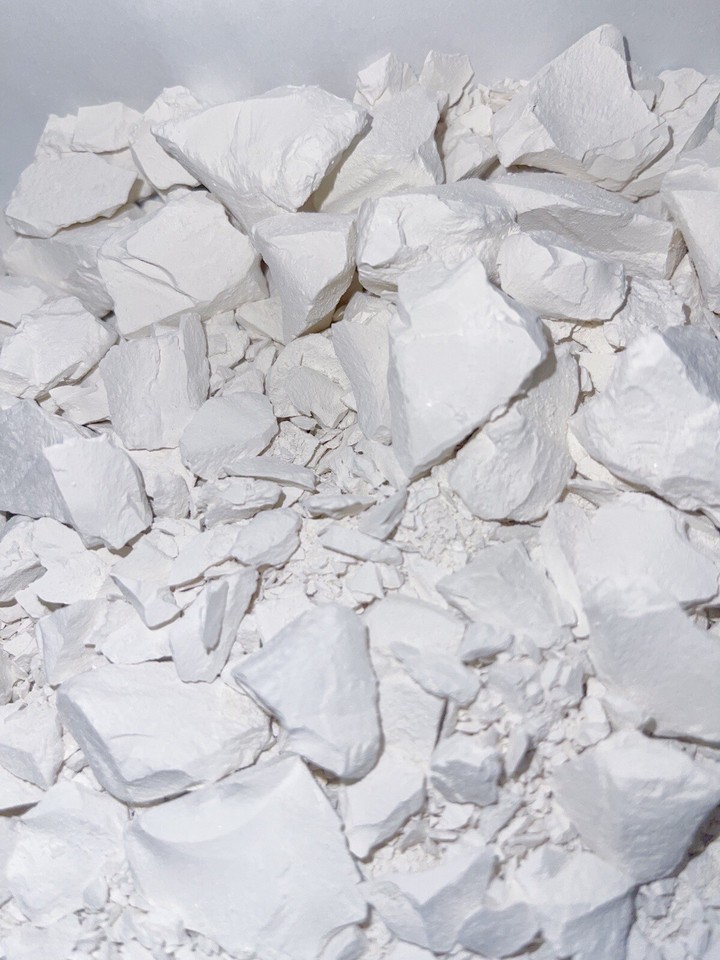 2 Pounds Small Chunks And Crumbs -Georgia White Dirt Clay Kaolin | eBay