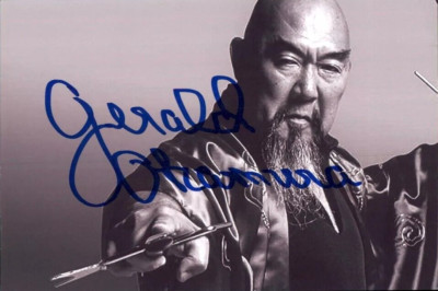 Gerald Okamura Signed 4x6 Photo Big Trouble In Little China Samurai Cop ...