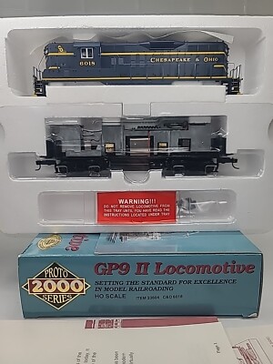 Proto 2000 HO 23604 C&O 6018 EMD GP9 II Diesel Loco DCC Ready NIB Chesapeake | eBay