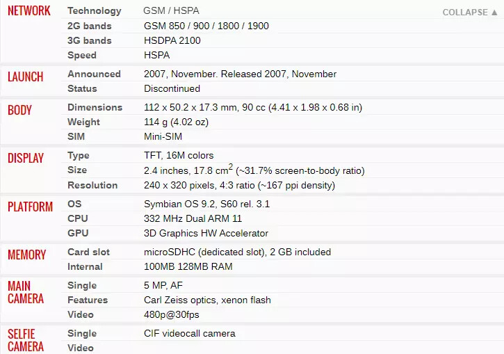 Original Nokia N82 GSM Mobile Phone Dual Camera GPS 5MP WIFI 3G ...