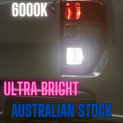 2x LED Ford Ranger Reverse Light White PJ PK PX XLT XL XLS WILDTRAK ...