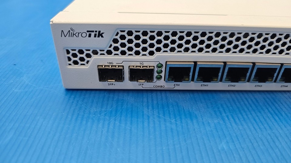 Mikrotik Cloud Core Router CCR1009-7G-1C-1S+PC | eBay