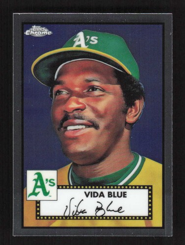 Vida Blue 2021 Topps Chrome Platinum Anniversary Oakland Athletics #552 ...
