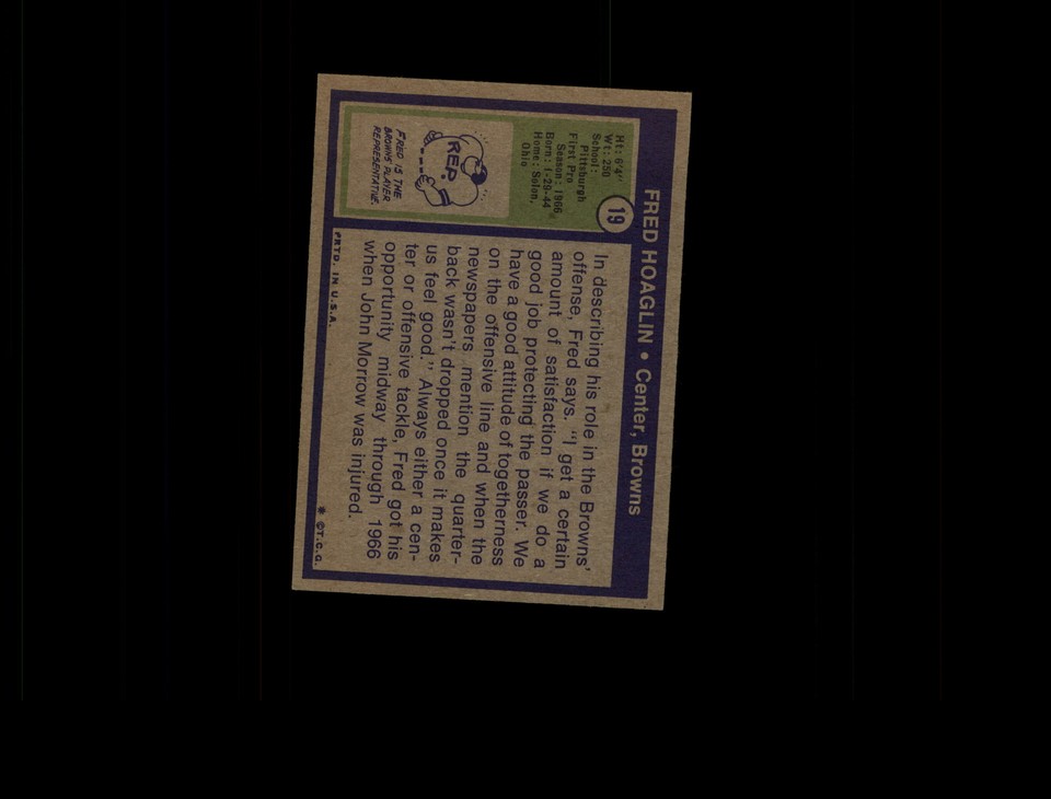 1972 Topps 19 Fred Hoaglin RC EX #D944475 | eBay