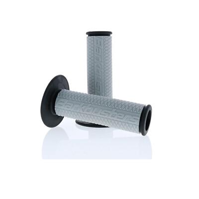 Barkbusters Handlebar Soft Dual Compound Grips - Grey & Black | eBay UK