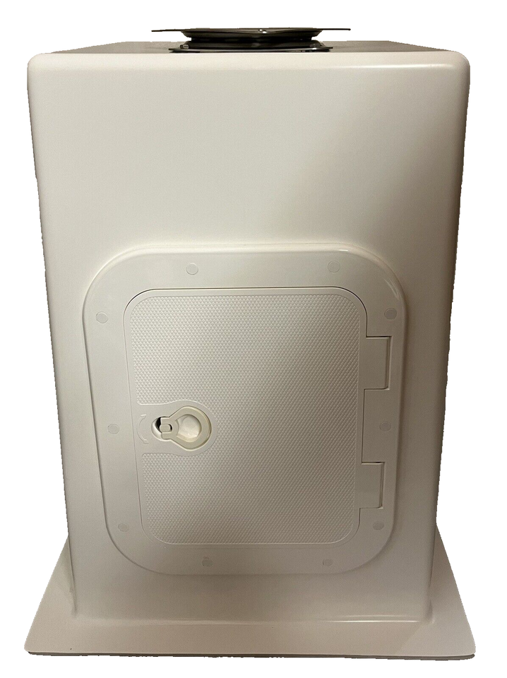 GRP Boat Seat Storage Box, 360° Swivel and Hatch - Rib/Fishing Boat ...