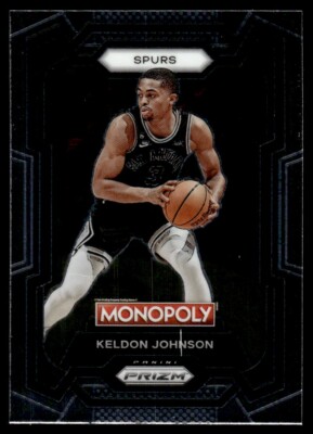2023-24 Panini Prizm Monopoly Keldon Johnson San Antonio Spurs #79 | eBay