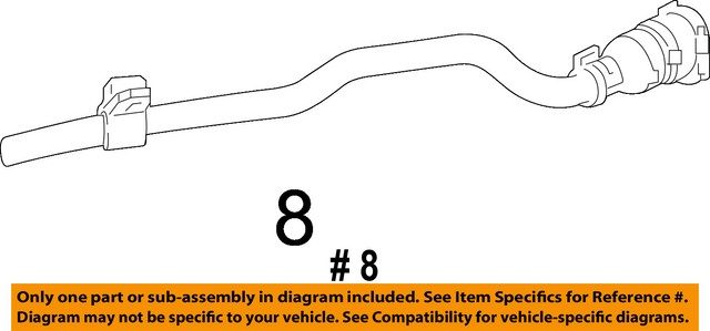 MERCEDES AMG Turbo Coolant Reservoir Hose 2782030103 for sale online | eBay