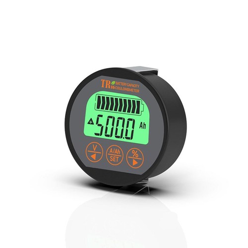 100A Battery Monitor Charge 4in1 DC 80V SOC AH VOLT AMP Capacity Tester ...