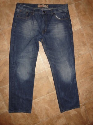 Men's Red Snap Jeans Size 40x32 | eBay