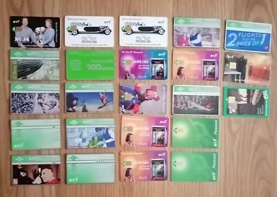 Job Lot 23 Vintage BT Phone Cards Collection | eBay UK