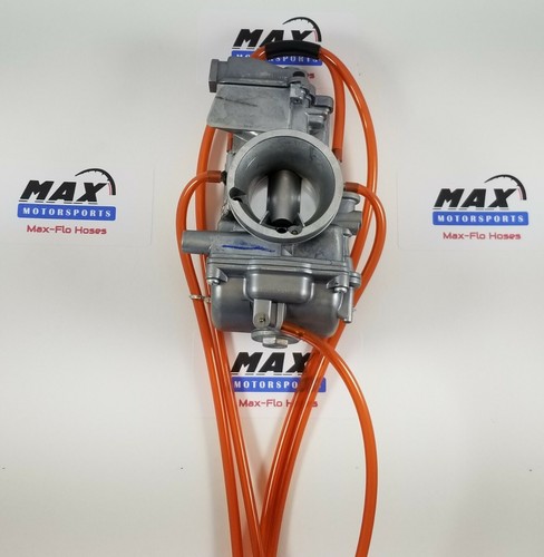 5 HOSE CLR AMBER CARBURETOR VENT HOSE LINE KIT OVERFLOW KEIHIN FCR ...