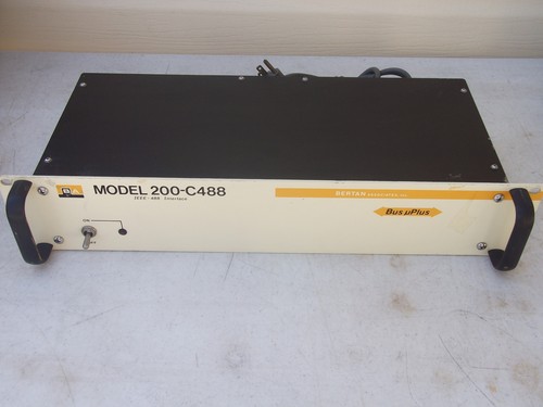 BERTAN 200-C488 IEEE-488 INTERFACE BUS mPLUS POWER SUPPLY CONTROLLER | eBay