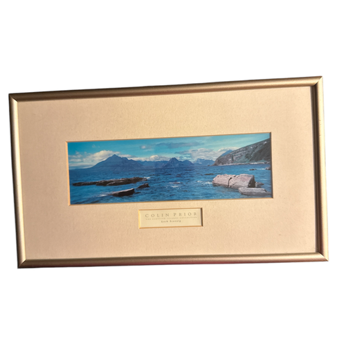 Colin Prior Framed Panoramic Scotland Print Loch Scavaig The Glen Coe ...