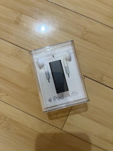 Apple iPod Shuffle 3rd Generation 4GB Black Model A1271 (NEW)(SEALED ...