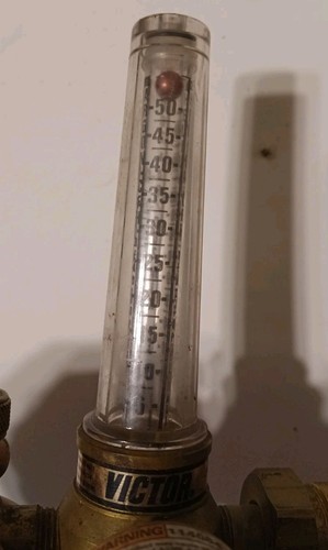 Victor Regulator HRF 2425 Flowmeter Argon Helium CO2 Mig Tig Welding ...