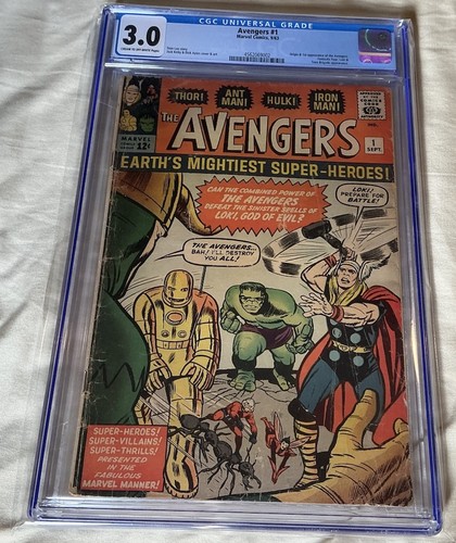 Avengers #1 1963 CGC 3.0 | eBay