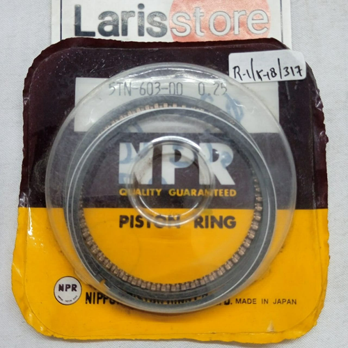 Yamaha TTR110 TTR 110 Piston Ring OS 0.25 5TN NOS | eBay