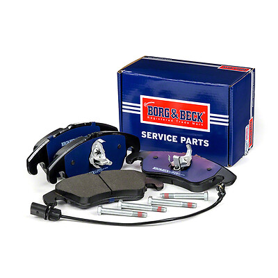 CAPSautomotive Brake Pad Set for Volkswagen 8K0698151 8K0698151E ...