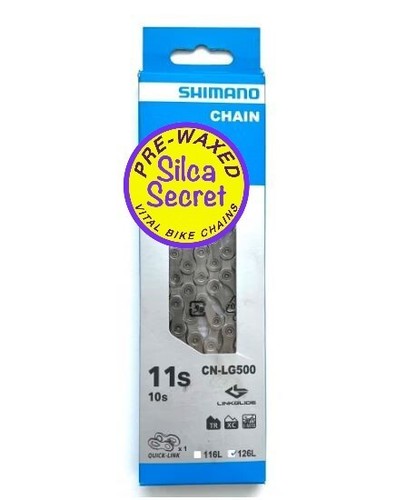 Shimano LG500 Chain 10/11 speed - SILCA WAXED | eBay