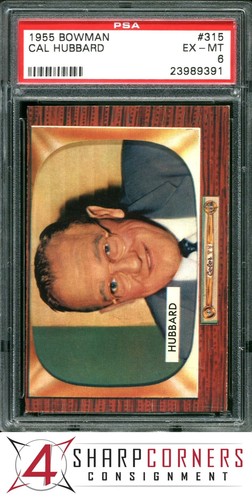 1955 BOWMAN #315 CAL HUBBARD HOF PSA 6 | eBay