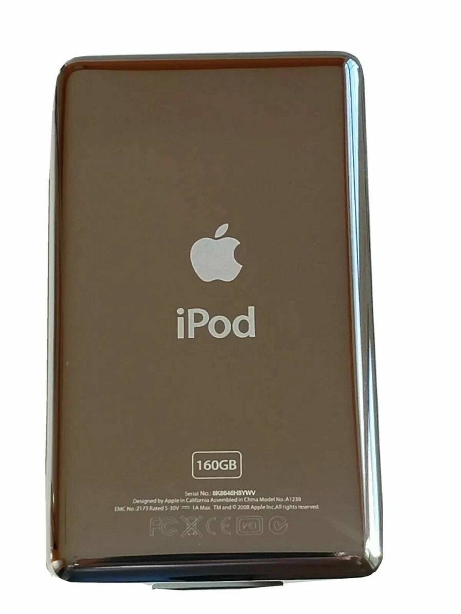 Ipod Classic Silver Back