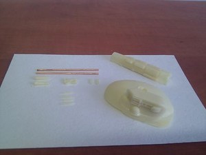 Toys 1:35 GSh-30K fixed twin-barrel gun for the helicopter Mi-24P Aircraft