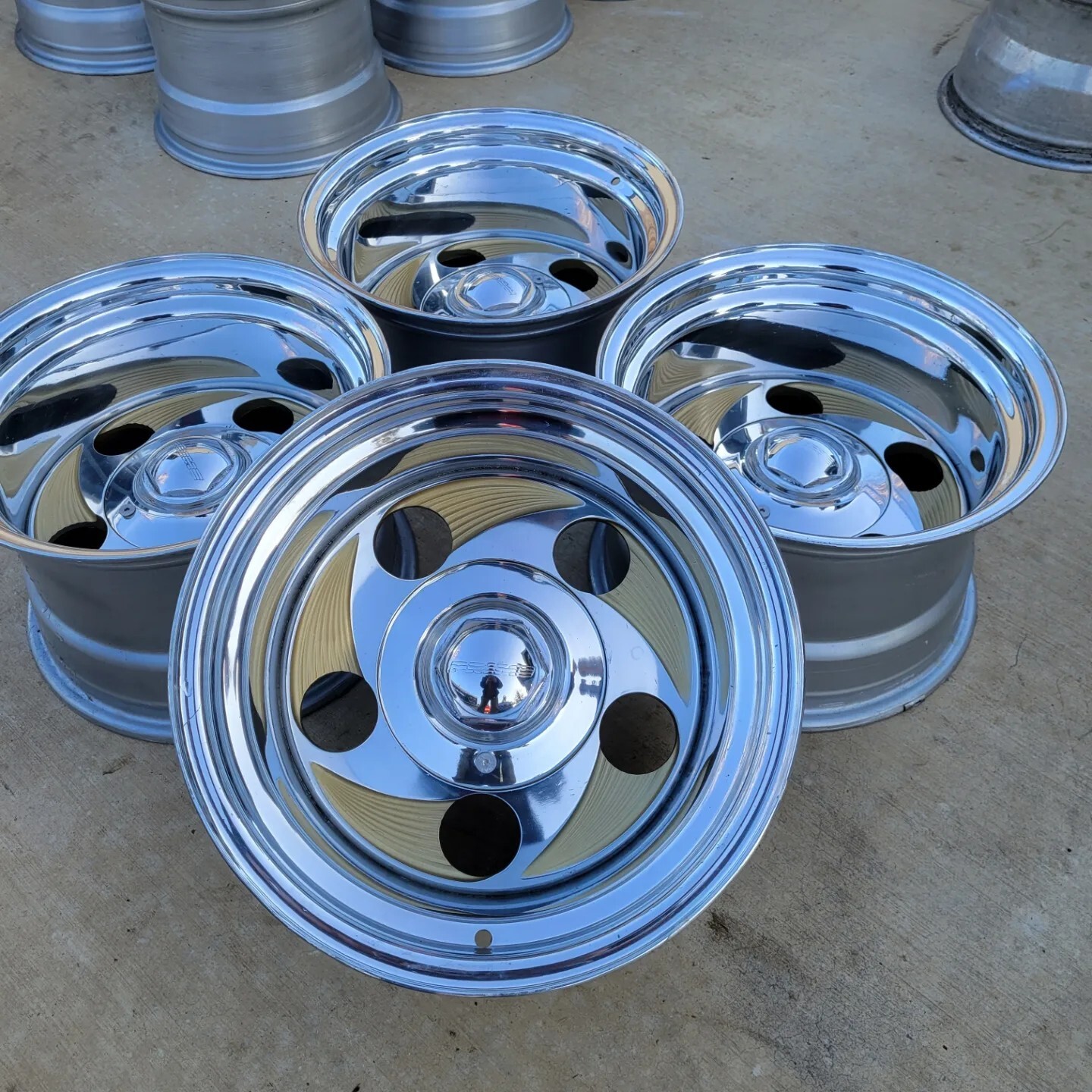 Prime 15x10 wheels 5x5.5 n 5x5 eagle alloy, centerline , | eBay
