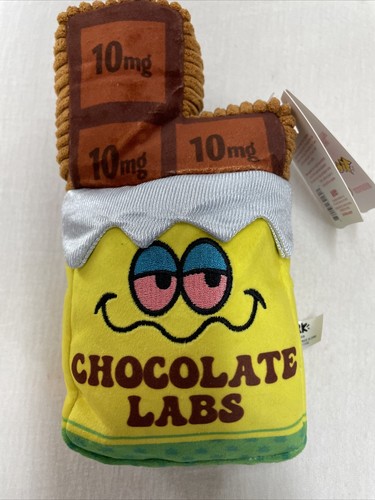 Bark Box Dank Chocolate Dog Toy 420 Collection Edibles Candy Bar M/L ...