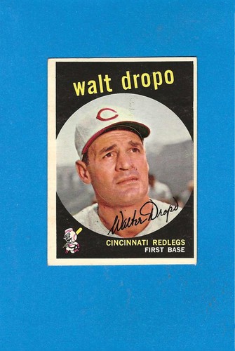 1959 Topps #158 Walt Dropo Reds EX to EX Mint | eBay