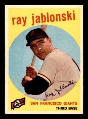 1959 Topps Baseball #342 Ray Jablonski EX/MT *e1 | eBay